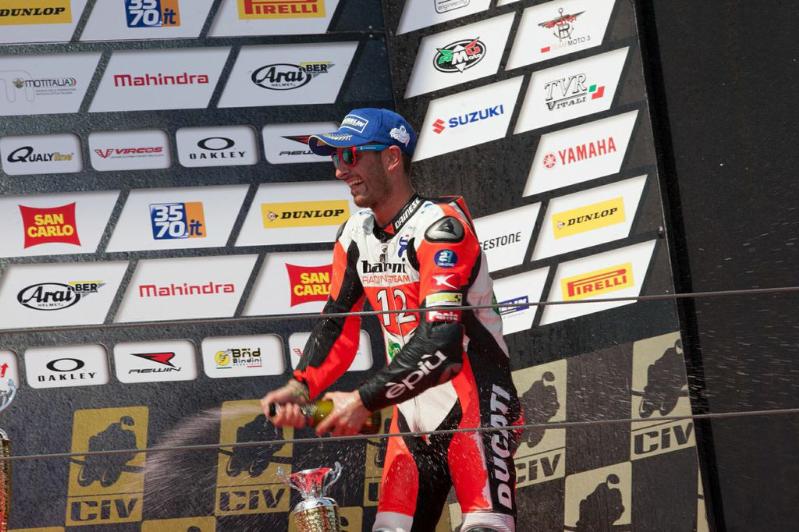 CIV: Ivan Goi conquista le vittorie nel Rund 5-6 in SBK ad Imola ...
